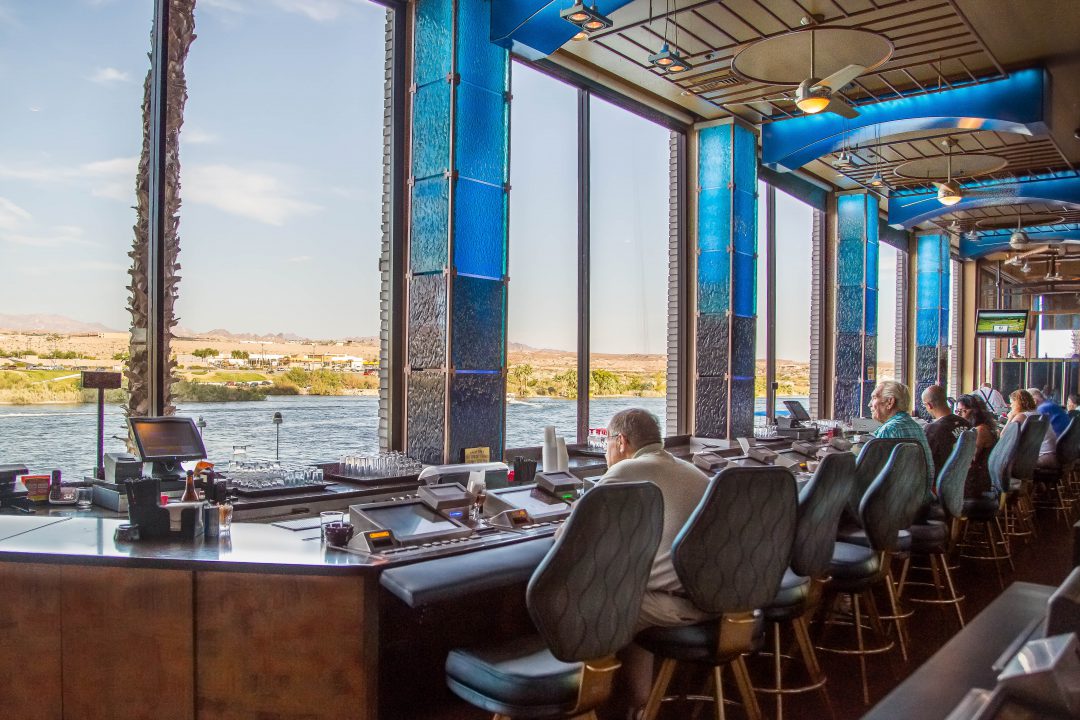 Riverside Resort offers seven bars and two lounges